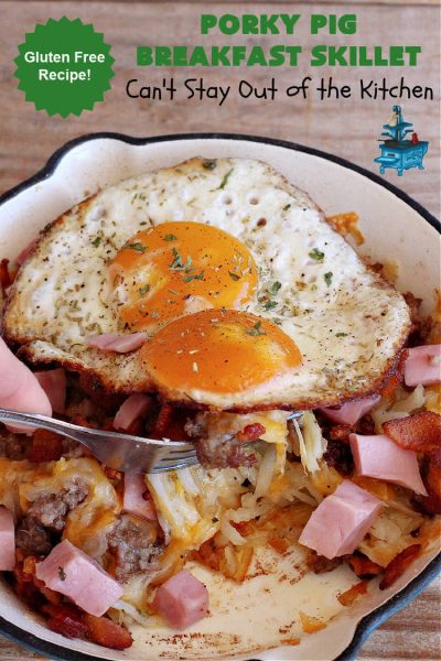 Porky Pig Breakfast Skillet – Can't Stay Out of the Kitchen
