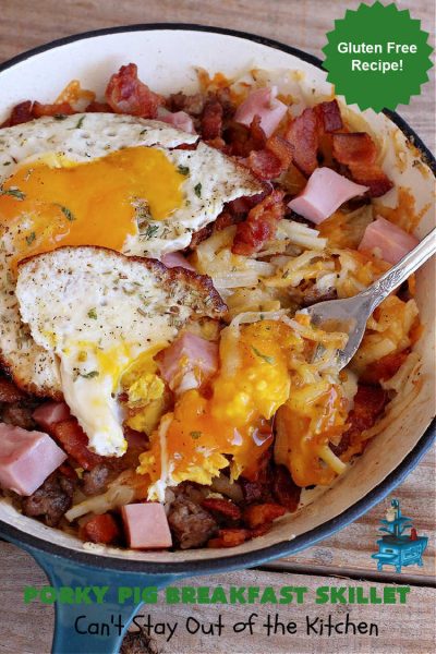 Porky Pig Breakfast Skillet – Can't Stay Out of the Kitchen