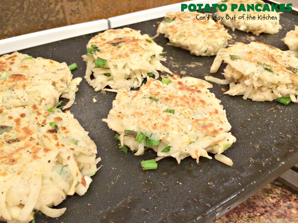 Potato Pancakes – Can't Stay Out of the Kitchen