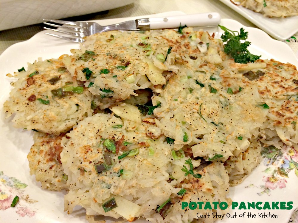 Potato Pancakes – Can't Stay Out of the Kitchen