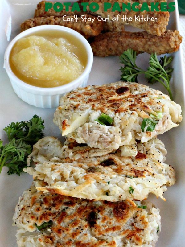 Potato Pancakes – Can't Stay Out of the Kitchen