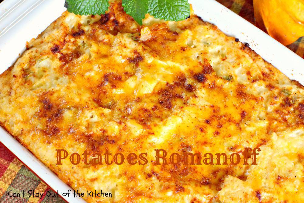 Potatoes Romanoff – IMG_7378 – Can't Stay Out of the Kitchen