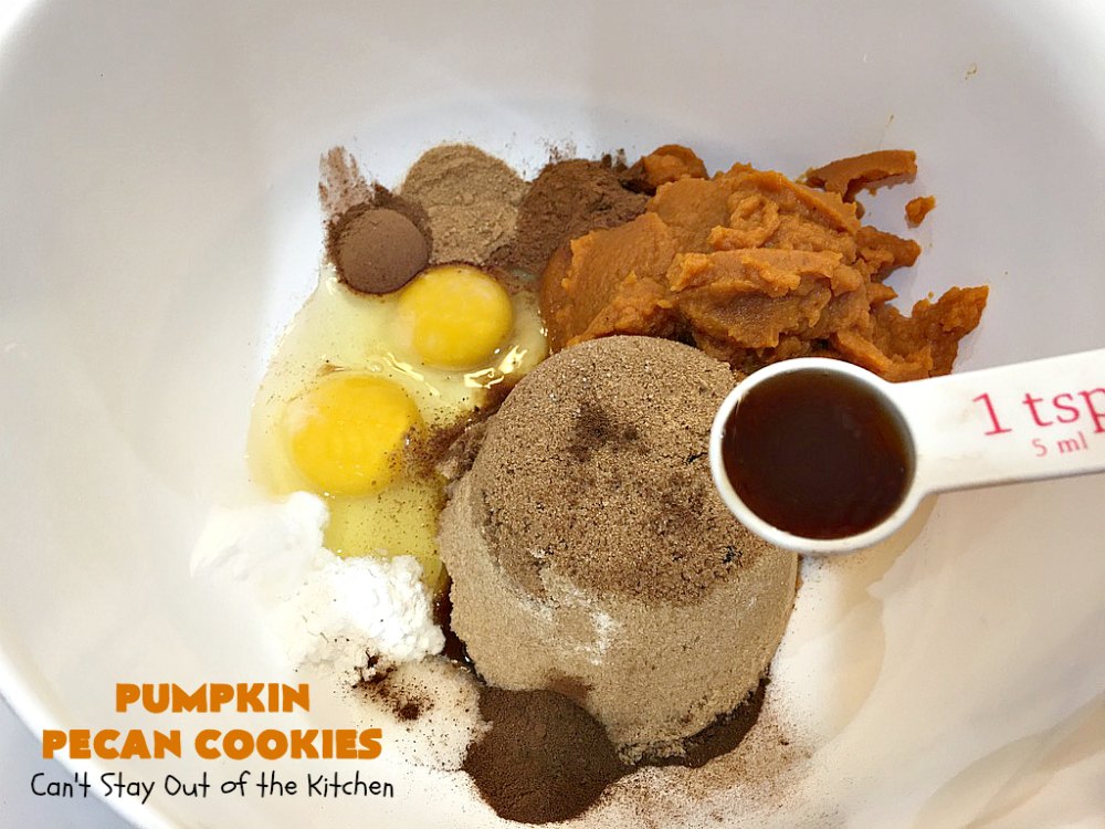 Pumpkin Pecan Cookies – Can't Stay Out of the Kitchen