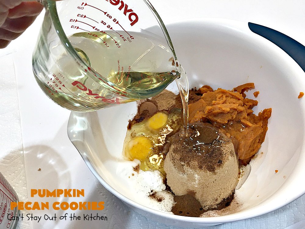 Pumpkin Pecan Cookies – Can't Stay Out of the Kitchen