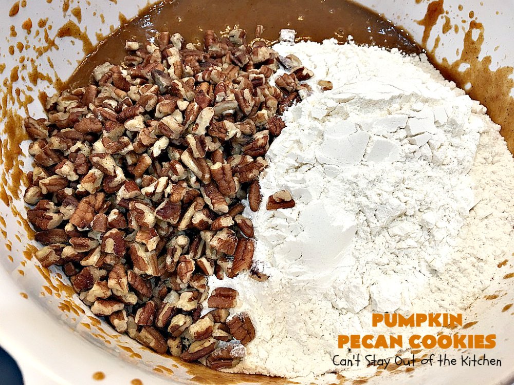 Pumpkin Pecan Cookies – Can't Stay Out of the Kitchen