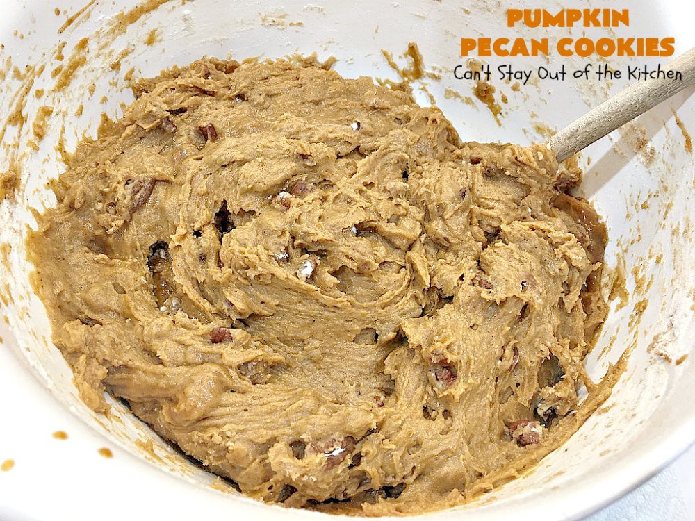 Pumpkin Pecan Cookies – Can't Stay Out of the Kitchen