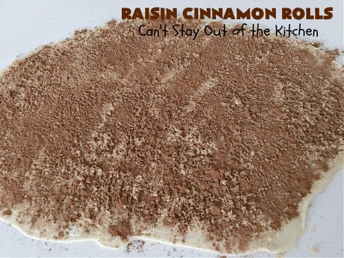 Raisin Cinnamon Rolls – Can't Stay Out of the Kitchen