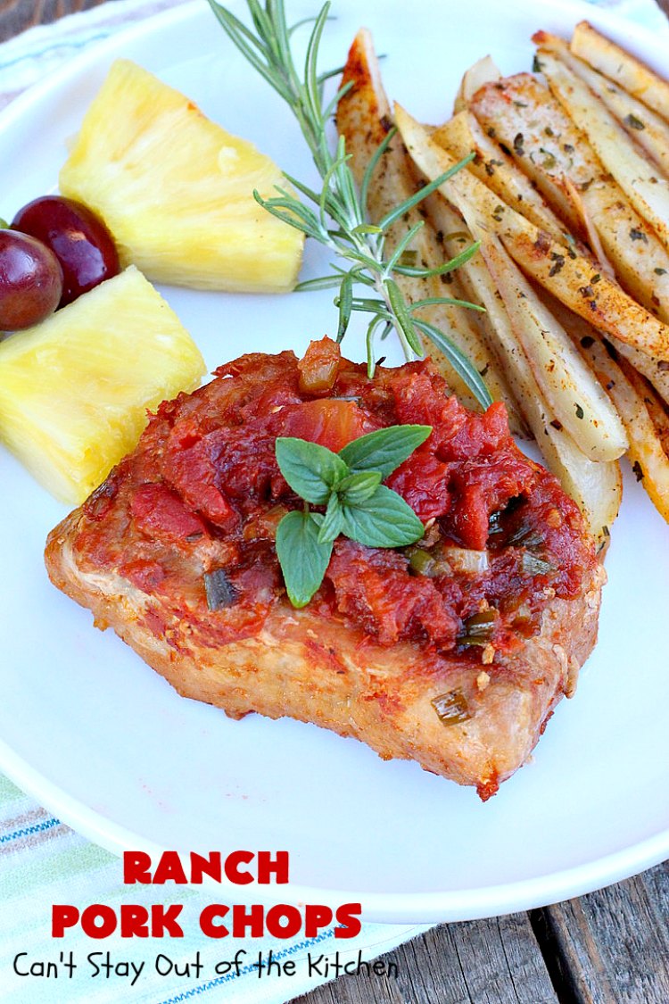 Ranch Pork Chops – Can't Stay Out of the Kitchen