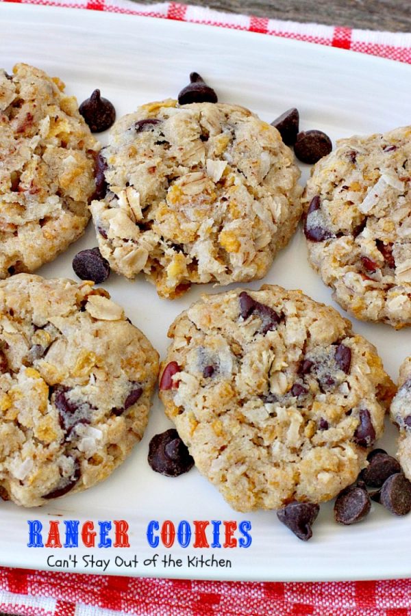 Ranger Cookies – Can't Stay Out of the Kitchen
