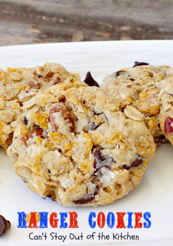 Ranger Cookies – Can't Stay Out of the Kitchen
