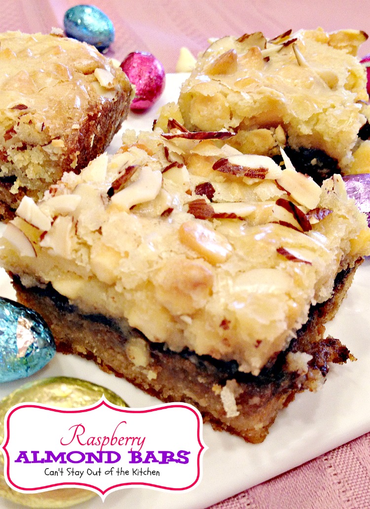 Raspberry Almond Bars – IMG_1586 – Can't Stay Out of the Kitchen