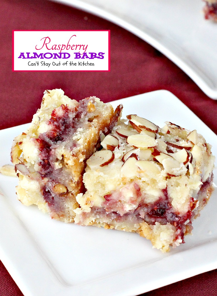 Raspberry Almond Bars – IMG_5155 – Can't Stay Out of the Kitchen