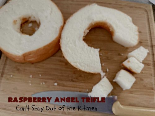 Raspberry Angel Trifle – Can't Stay Out of the Kitchen