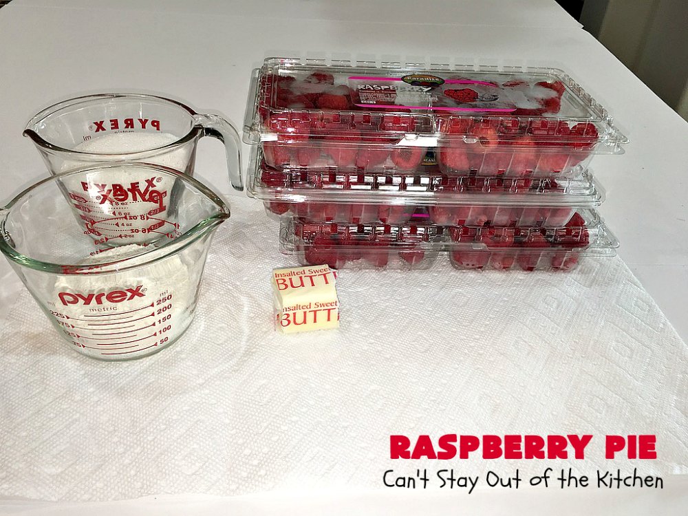 Raspberry Pie – Can't Stay Out of the Kitchen