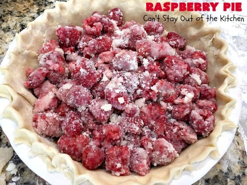 Raspberry Pie – Can't Stay Out of the Kitchen