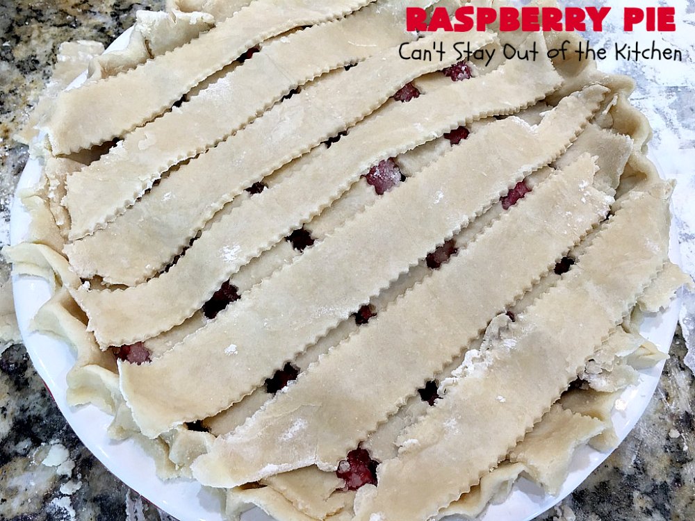 Raspberry Pie – Can't Stay Out of the Kitchen