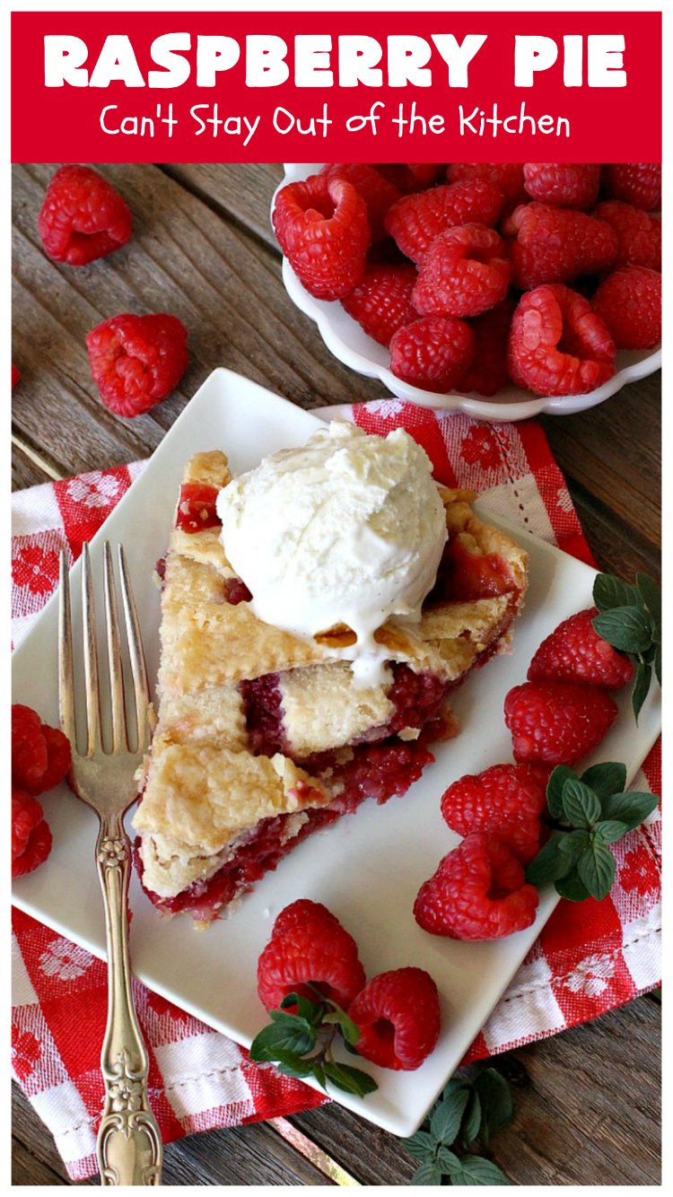 Raspberry Pie – Can't Stay Out of the Kitchen