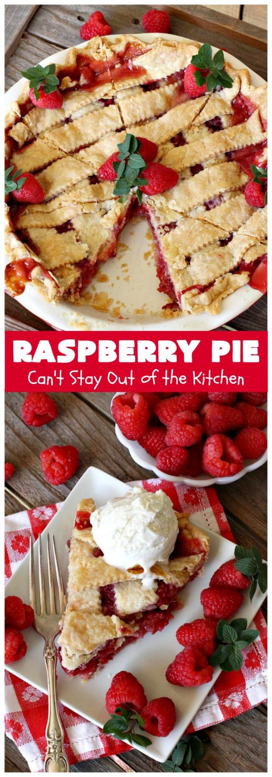 Raspberry Pie – Can't Stay Out of the Kitchen