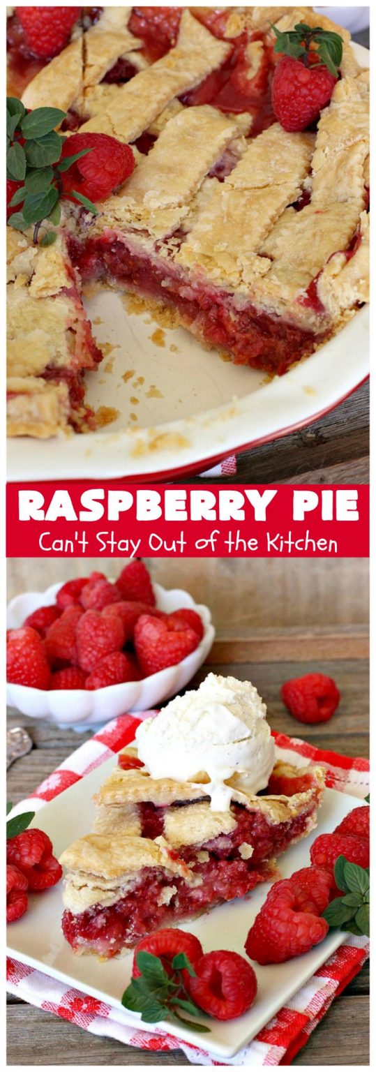Raspberry Pie – Can't Stay Out of the Kitchen