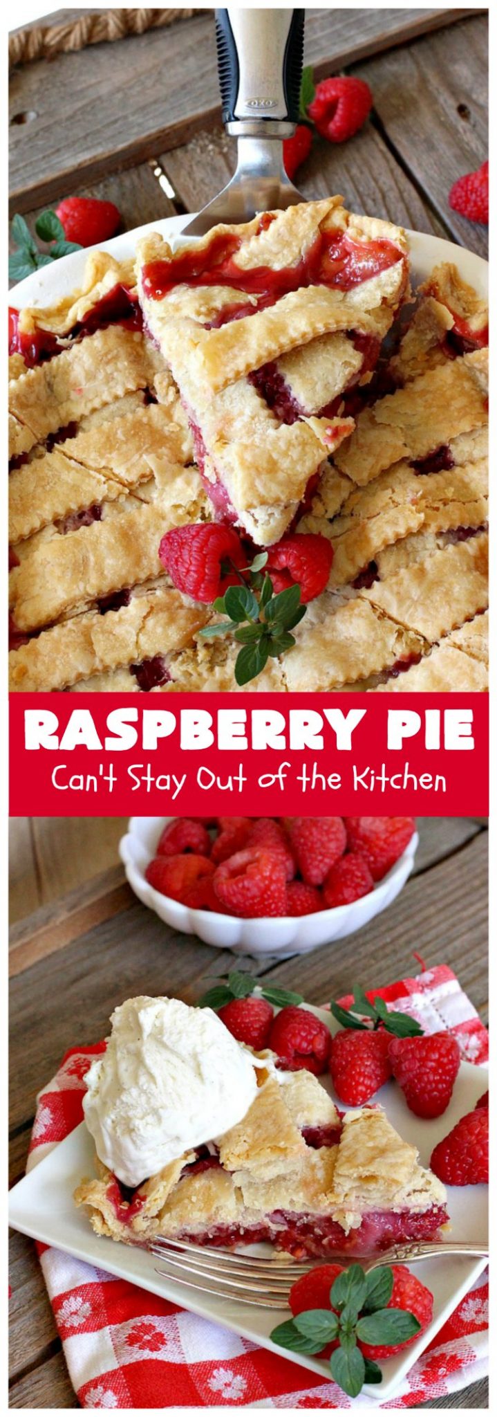 Raspberry Pie – Can't Stay Out of the Kitchen