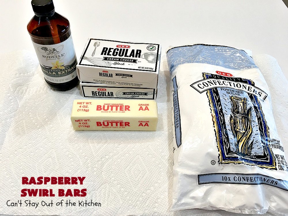 Raspberry Swirl Bars – Can't Stay Out of the Kitchen