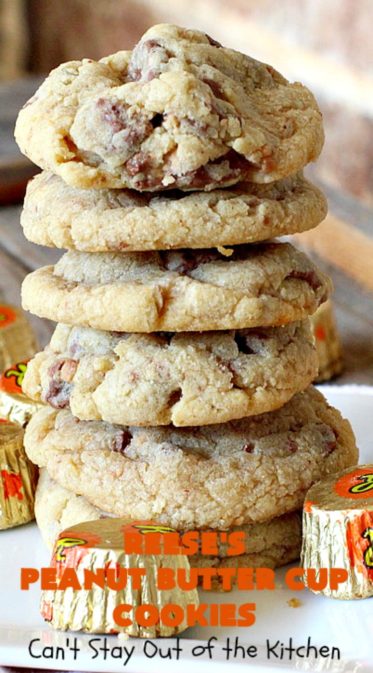 Reese’s Peanut Butter Cup Cookies – Can't Stay Out of the Kitchen