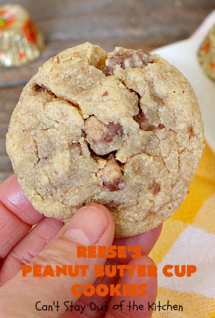 Reese’s Peanut Butter Cup Cookies – Can't Stay Out of the Kitchen