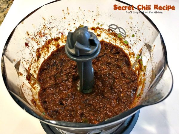 Secret Chili Recipe – Can't Stay Out of the Kitchen