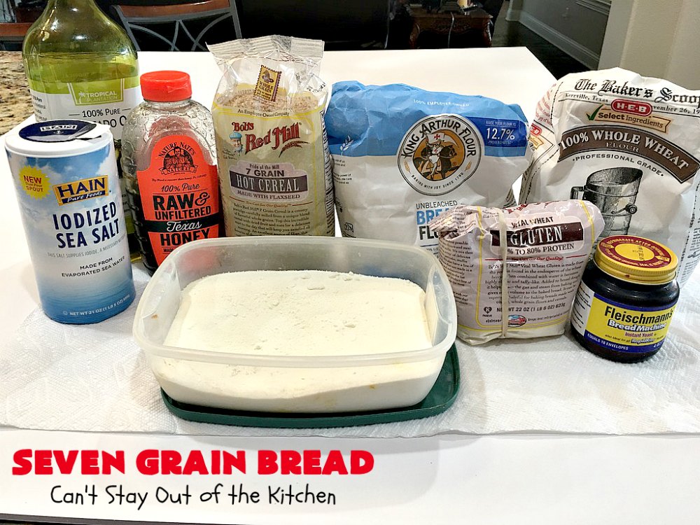Seven Grain Bread – Can't Stay Out of the Kitchen