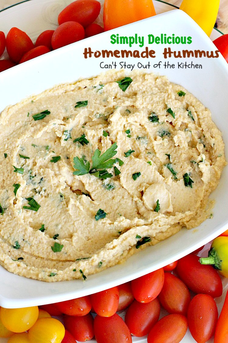 Simply Delicious Homemade Hummus – IMG_2466 – Can't Stay Out of the Kitchen