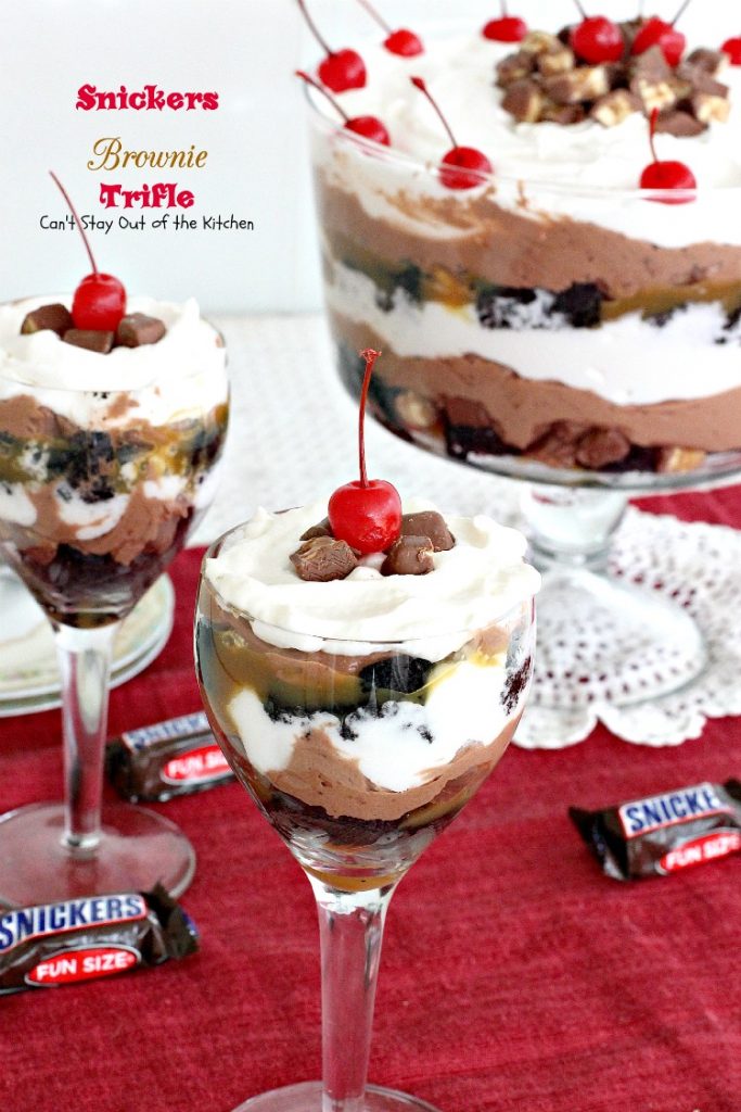 Snickers Brownie Trifle – IMG_3640 – Can't Stay Out of the Kitchen