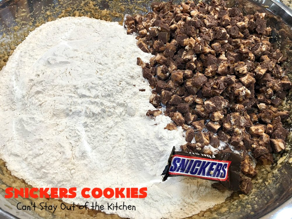Snickers Cookies – Can't Stay Out of the Kitchen