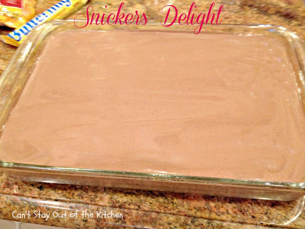 Snickers Delight – Recipe Pix 9 028 – Can't Stay Out of the Kitchen