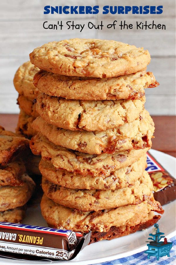 Snickers Surprises – Can't Stay Out of the Kitchen
