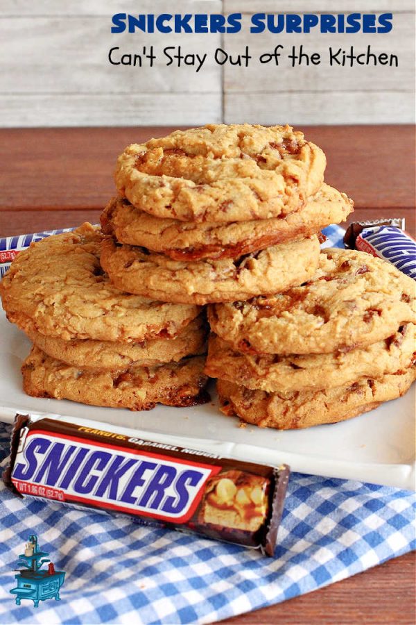Snickers Surprises – Can't Stay Out of the Kitchen
