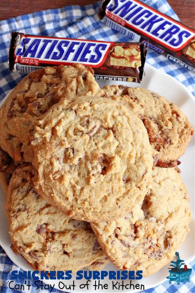 Snickers Surprises – Can't Stay Out of the Kitchen