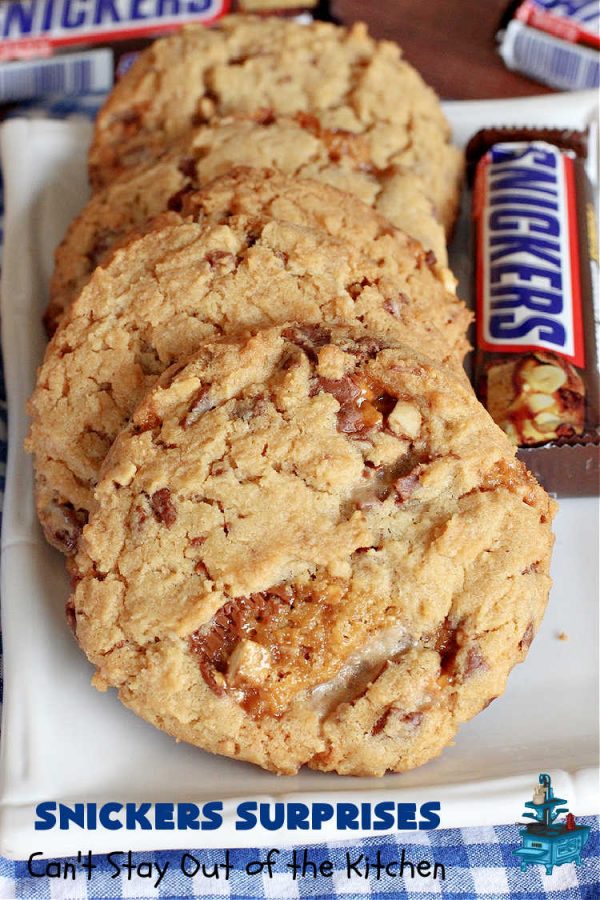 Snickers Surprises – Can't Stay Out of the Kitchen