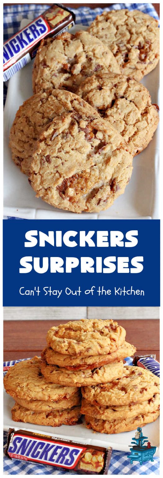 Snickers Surprises – Can't Stay Out of the Kitchen