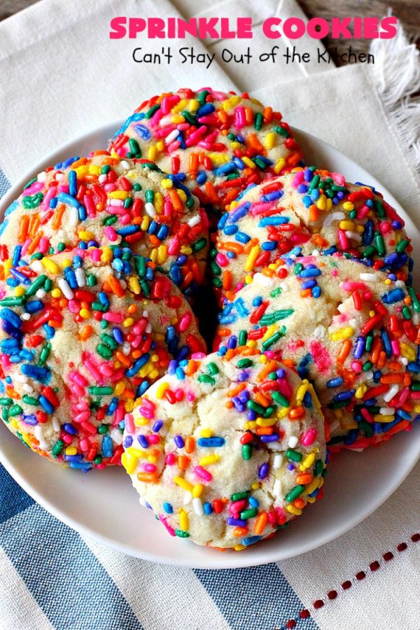 Sprinkle Cookies – Can't Stay Out of the Kitchen