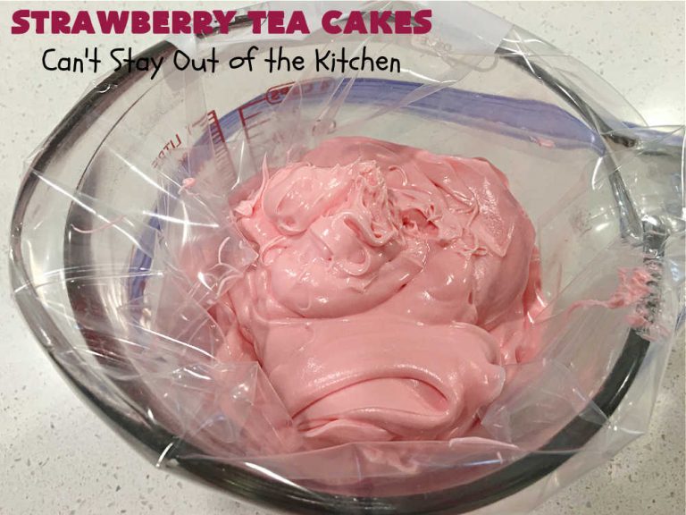 Strawberry Tea Cakes – Can't Stay Out of the Kitchen