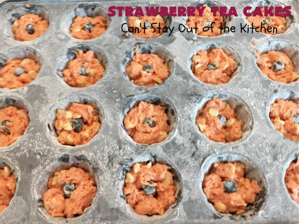 Strawberry Tea Cakes – Can't Stay Out of the Kitchen