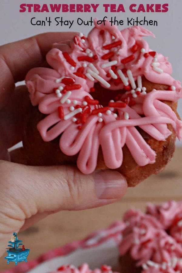 Strawberry Tea Cakes – Can't Stay Out of the Kitchen