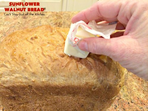 Sunflower Walnut Bread – Can't Stay Out of the Kitchen