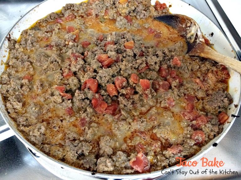 Taco Bake – Can't Stay Out of the Kitchen