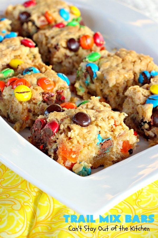 Trail Mix Bars – Can't Stay Out of the Kitchen