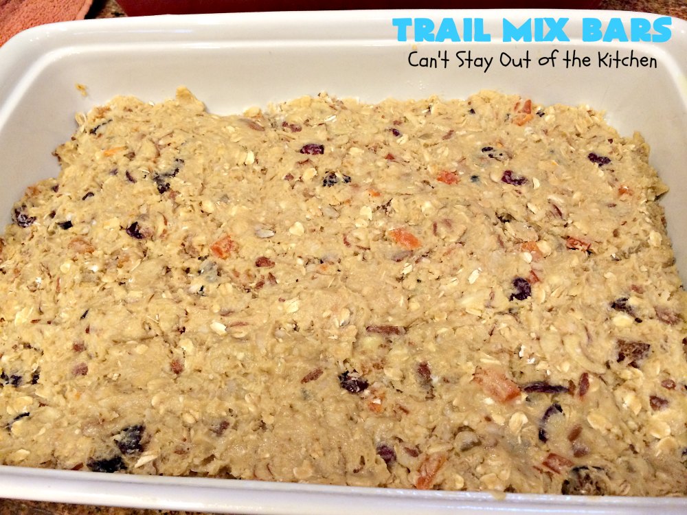 Trail Mix Bars – Can't Stay Out of the Kitchen