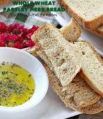 Whole Wheat Parsley Herb Bread – Can't Stay Out of the Kitchen