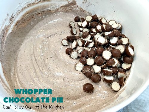 Whopper Chocolate Pie – Can't Stay Out of the Kitchen