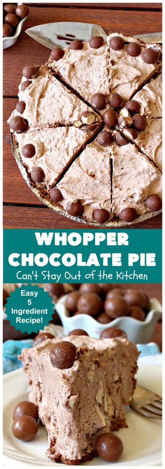 Baby Ruth Chocolate Pie – Can't Stay Out of the Kitchen